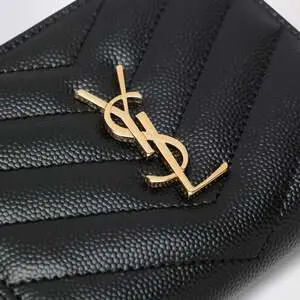 Saint Laurent Cassandre Matelassé Bi-fold Wallet