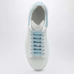 Alexander McQueen Oversized Leather Sneakers - White