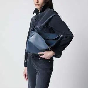 Balenciaga Rodeo Medium Smooth Calfskin Bag - Blue