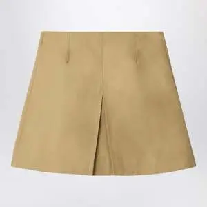 Burberry Cotton Twill Wrap Skirt