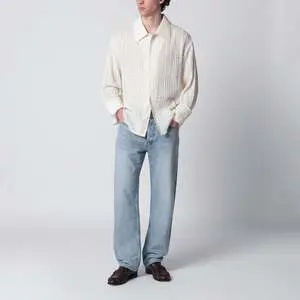 Saint Laurent Mick Long Jeans In South Denim