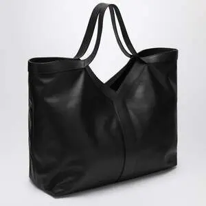 Saint Laurent Maxi Y Tote Bag - Black