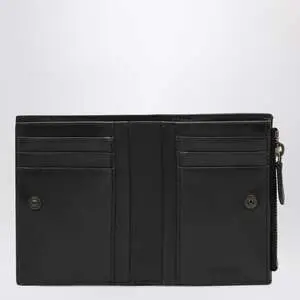 Balenciaga Le City Bi-fold Lambskin Wallet - Black