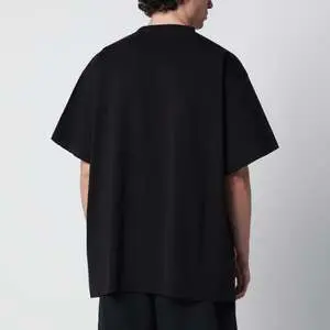 Balenciaga Paris Thunderstorm Oversized T-shirt - Black