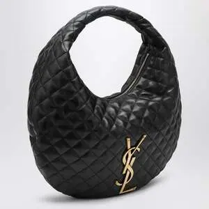 Saint Laurent Quilted Icare Hobo Bag