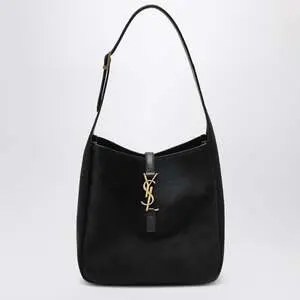 Saint Laurent Le 5 À 7 Shoulder Bag In Pony-effect Leather - Black