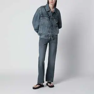 Balenciaga Kick Cotton Denim Jacket
