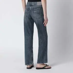 Balenciaga Vintage Straight-leg Jeans - Blue