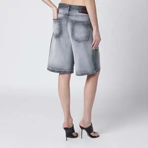 DIESEL® Denim Bermuda Shorts - Black