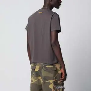 DAGGER Faded Grey Distressed Osculum Infame T-shirt