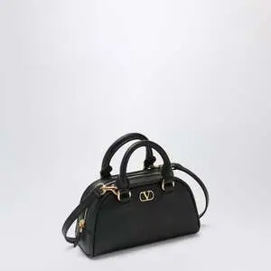 Valentino Garavani Vlogo Signature Mini Duffle Bag - Black