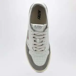AUTRY Medalist Low Sneakers In Leather And Suede - White