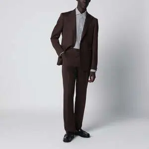 XACUS White Active Striped Tailor Fit Shirt