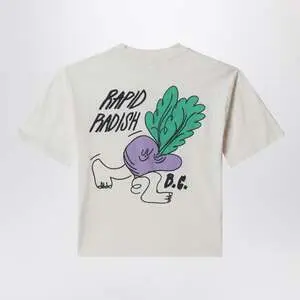 BOBO CHOSES Rapid Radish Oversized T-shirt - White