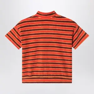 BOBO CHOSES Striped Terry Polo Shirt
