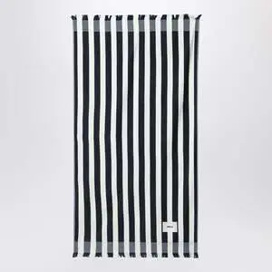 TEKLA Navy /white Striped Beach Towel - Blue