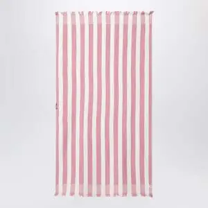 TEKLA White Striped Beach Towel