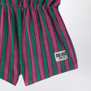 BOBO CHOSES Striped Terry Jumpsuit