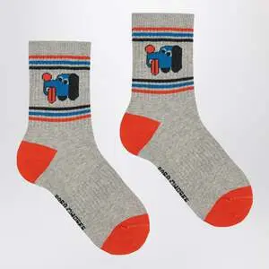 BOBO CHOSES Doggy Mate Socks - Grey