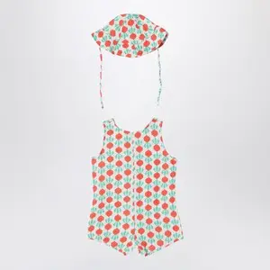 BOBO CHOSES Sleeveless Romper With Hat
