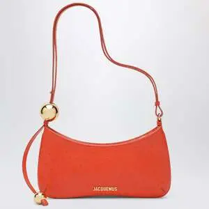 Jacquemus Le Bisou Perle Embossed Tote - Red