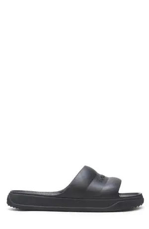 Moncler Logo Slide Sandal - Black