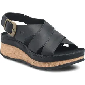 BØRN Kavala Platform Sandal - Black