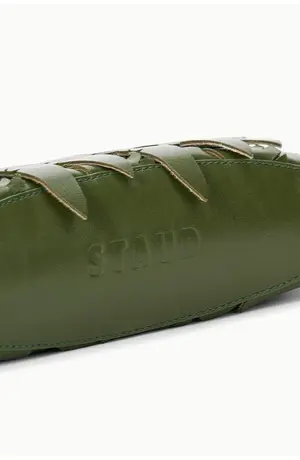 Staud Leather Clutch - Leaf