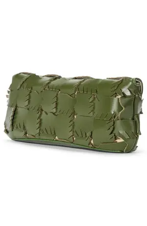 Staud Leather Clutch - Leaf