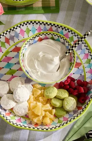 MACKENZIE-CHILDS Palm Springs Set Of 4 Melamine Bowls
