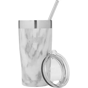 HEALTHY HUMAN The Cruiser Tumbler 20 Oz - Stone White