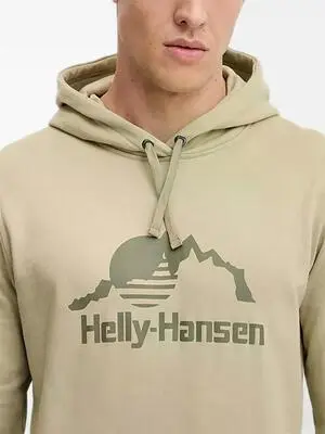 Helly Hansen Graphic-print Hoodie - Neutrals