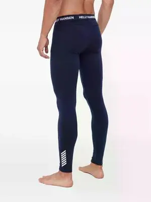 Helly Hansen Lifa Logo-waistband Leggings - Blue