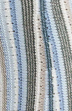 Barbour Josie Pointelle Knit Maxi Skirt - Blue Multi