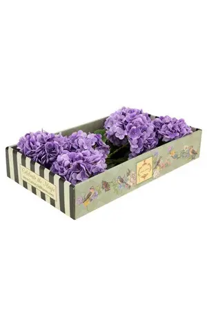 MARK ROBERTS Vibrant Hydrangea Natural Touch Medium Purple