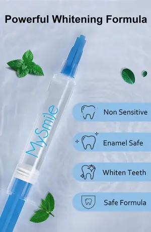 MYSMILE Teeth Whitening Gel Pack - Clear
