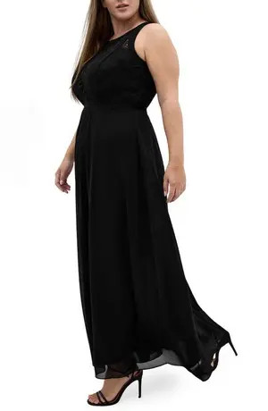 City Chic Sleeveless Evening Dresses