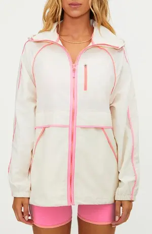 Beach Riot Hooded Nylon Jacket - Shoreline