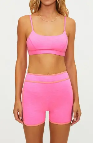 Beach Riot Ryder High-waist Bike Shorts - Shoreline