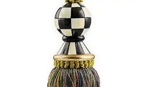 MACKENZIE-CHILDS Courtly Check Tassel