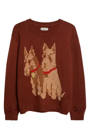 BODE Scottie Wool Sweater