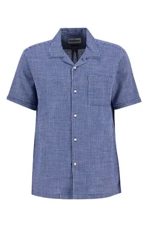 Barbour Rudbek Geo Jacquard Cotton Camp Shirt