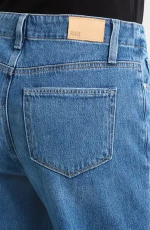 Paige Zoey Tie Waist Wide Leg Jeans - Serenite