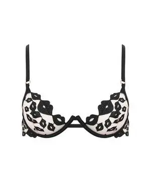 Bluebella Marian Embroidered Bra - Black