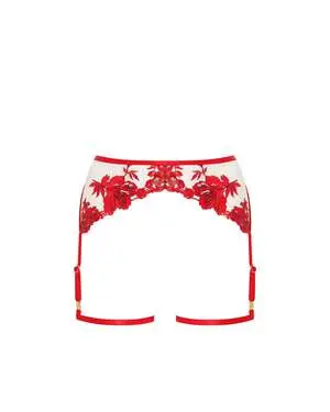 Bluebella Lavanya Suspender Thigh Harness - Red