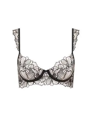 Bluebella Amarosa Floral Embroidered Bra - Black