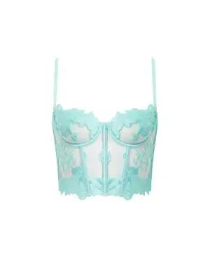Bluebella Serenity Wired Bustier Island Paradise - Blue