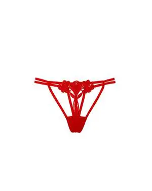Bluebella Nova Open Thong - Red