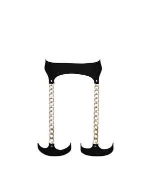Bluebella Lotus Thigh Harness - Black
