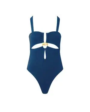 Bluebella Cadiz Cut Out One-piece Swimsuit - Blue